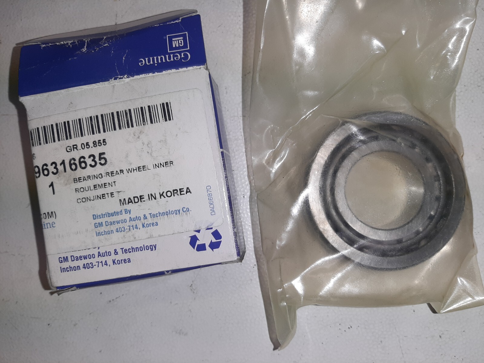 96316635 CUSCINETTO RUOTA DAEWOO - CHEVROLET / WHEEL BEARING | eBay