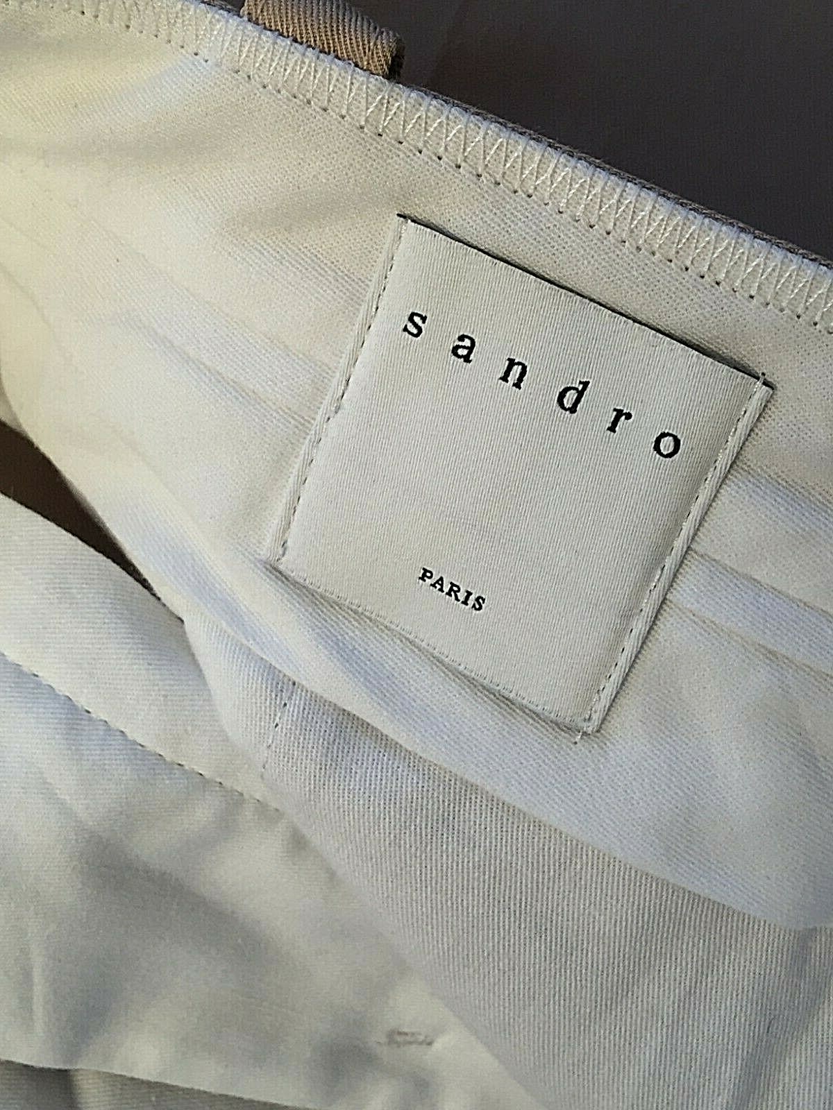 SANDRO PARIS EXQUISITE UPSCALE DESIGNER LUXURY 100% C… - Gem