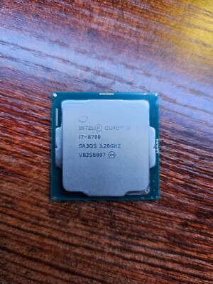Intel Core i7-8700 Processor (3.2 GHz, 6 Cores, LGA 1151) - SR3QS | eBay