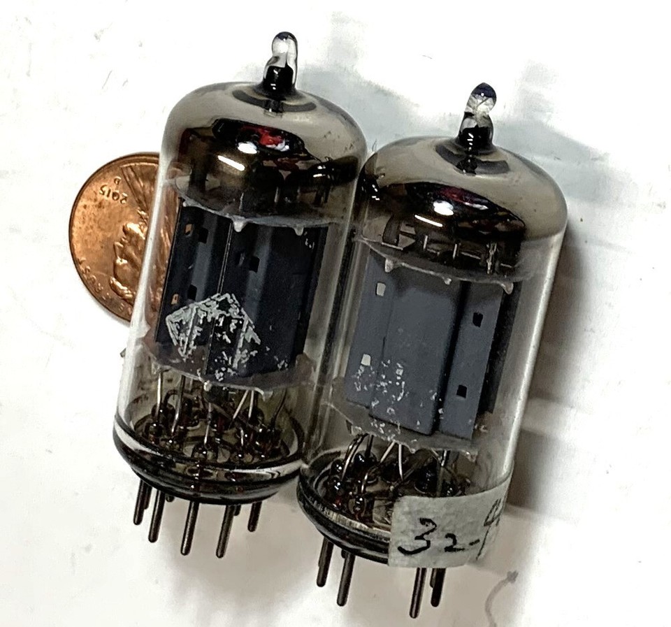TELEFUNKEN 12AX7 TUBES TESTED PAIR | eBay