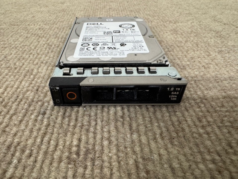 Dell JY57X 1.8TB 512e 10K 12Gb SAS 2.5 inch 1XJ233-151 HDD Gen14 [PT325 ...