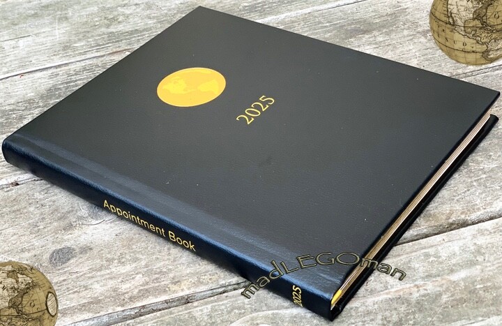 AMEX AMERICAN EXPRESS BLACK EXECUTIVE LEATHER APPOINTMENT BOOK PLANNER ...