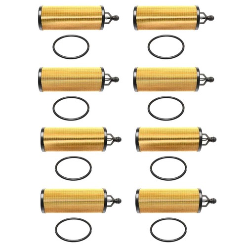 8X Oil Filter 68191349AC For Chrysler Jeep Dodge RAM 3.2L 3.6L V6 MO ...