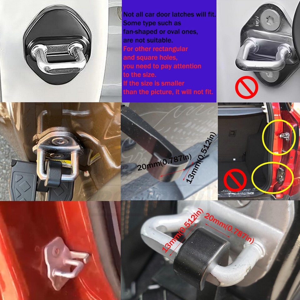 Folding Car Door Latch Hook Step Ladder Mini Foot Pedal For Jeep Roof ...