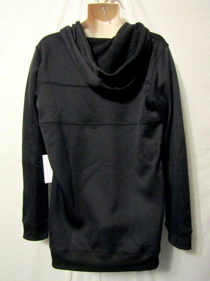 mens neff poly hoodie jacket M nwt $99.99 full zip black | eBay