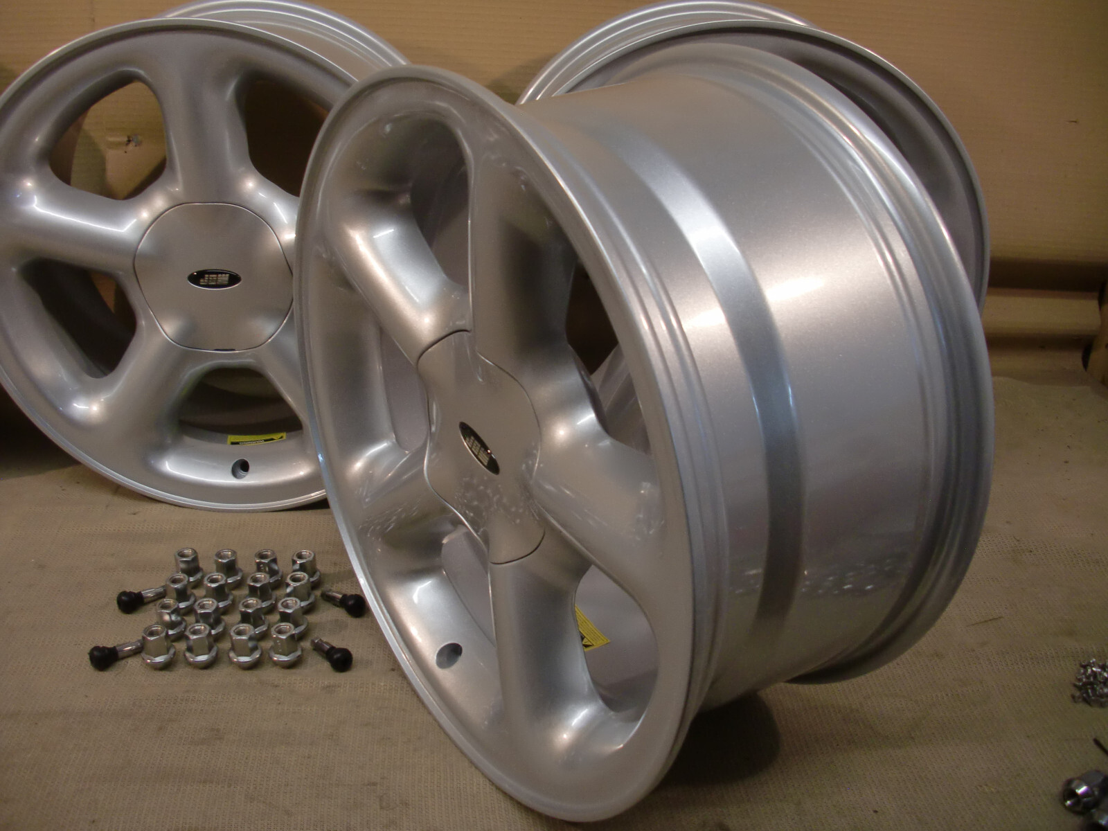 ESCORT RS COSWORTH ESCO 8X17 JBW ALLOY WHEEL SET MOONDUST SILVER 4X108 ...