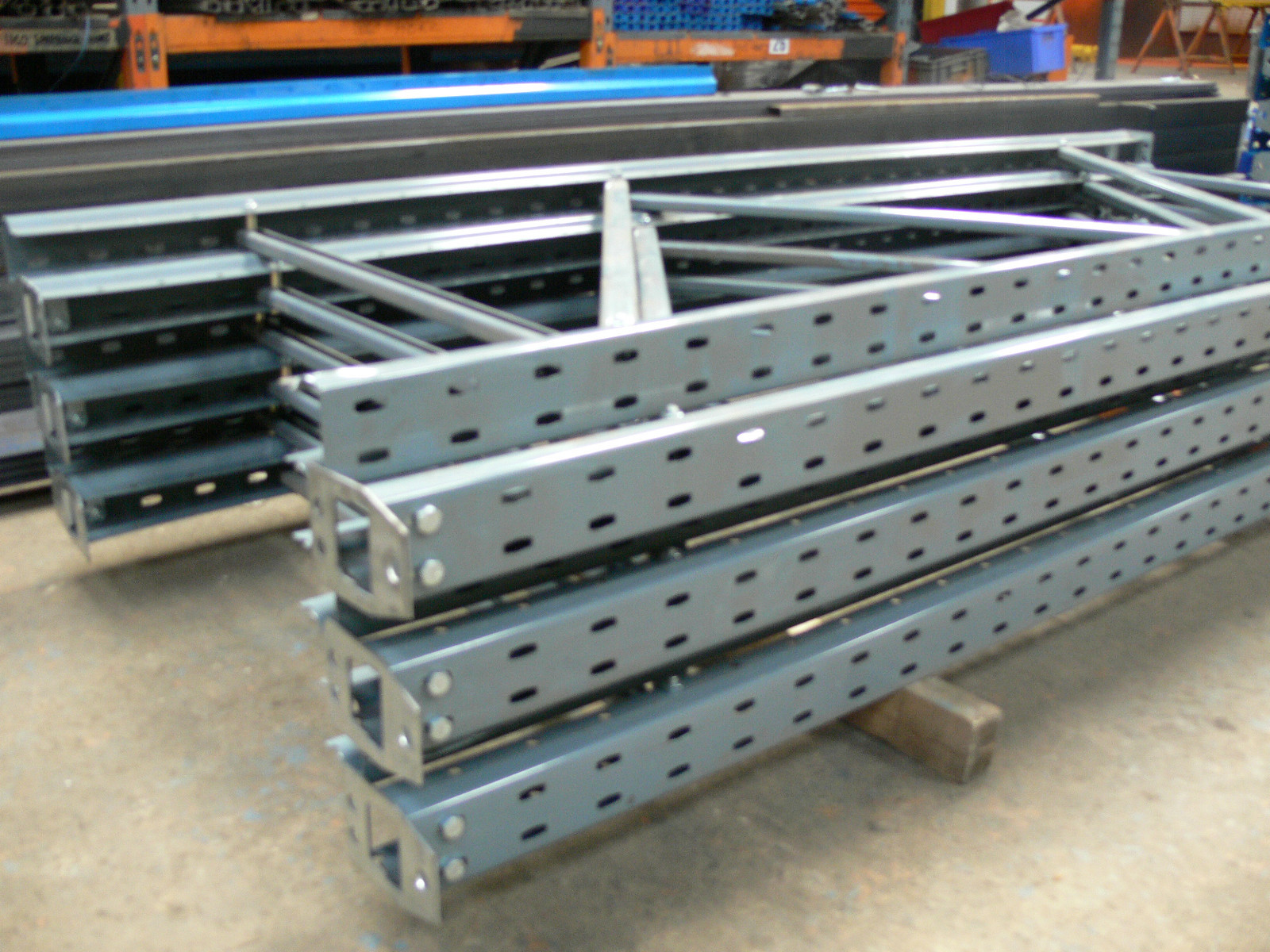 Used Dexion Speedlock Pallet Racking Frame 900mm deep various heights ...