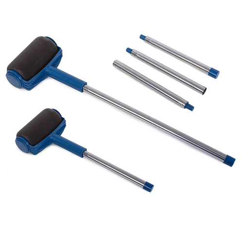 New Paint Roller Brush Extendable Pole Non Drip Ceilings Wall Paint ...