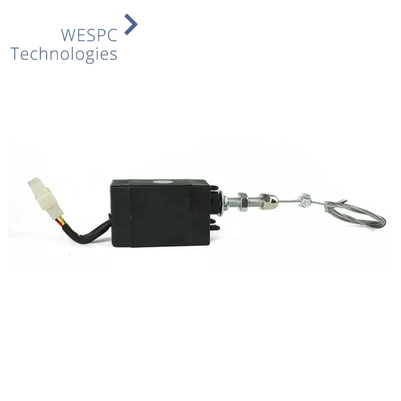 24V Diesel Engine Flame Out Device Off/On Engine Stop Solenoid XHQ-PT ...