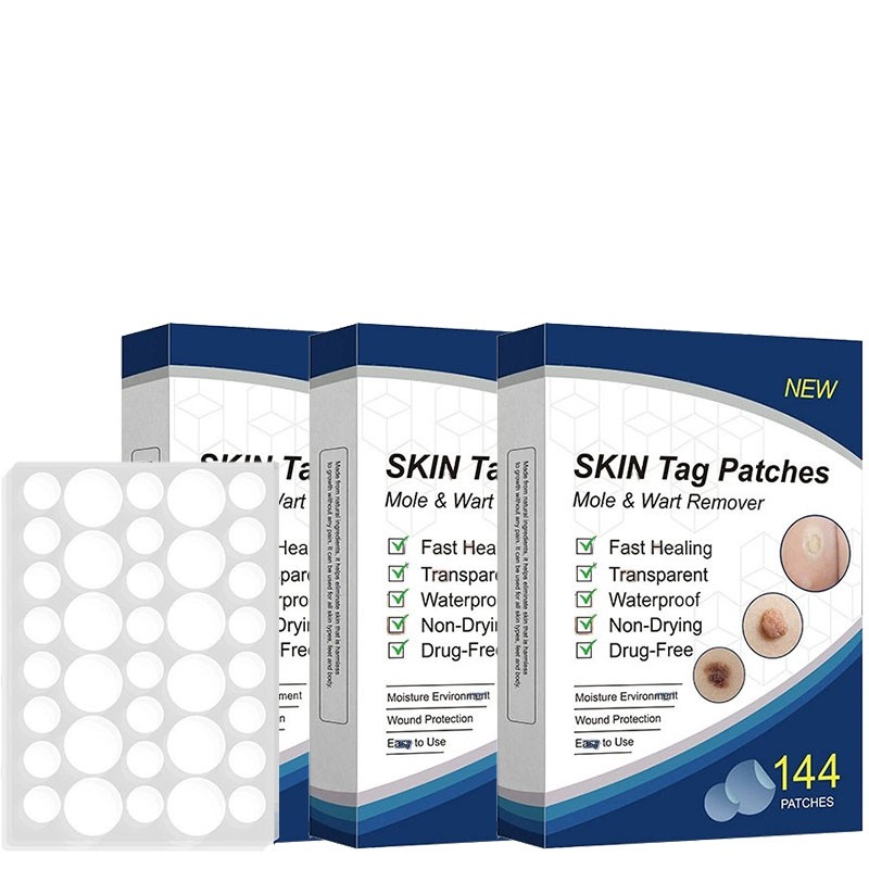 720PCS Skin Tag Remover Patches Quick Effective Mole Wart Removal Pad ...