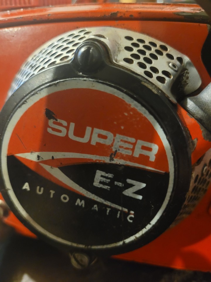 Vintage Homelite Super EZ Automatic Chainsaw With 16" Bar And Chain ...