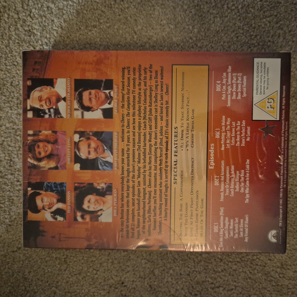 Cheers - Series 1 (Box Set) (DVD, 2003) | eBay UK