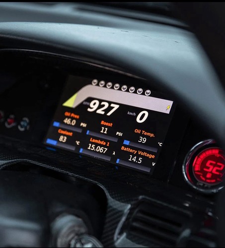 PowerTune Digital Dash V5 (with GPS) For Fueltech ECU | eBay