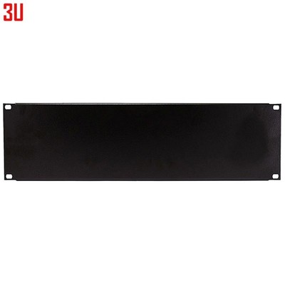3U Blank Rack Mount Panel Server Network Spacer Enclosures 19" Cabinet ...
