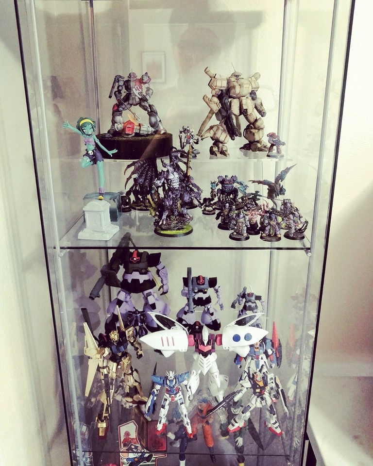 3 Steps Acrylic Display Stand, Fit Ikea Detolf 15"W x 8"D x 7.5"H MADE ...