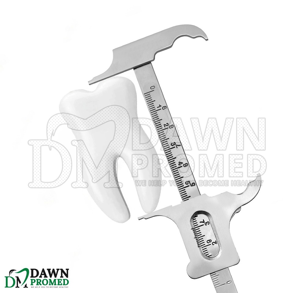 Boley Gauge 6" Vernier Caliper 10 CM Measuring Dental Orthodontic Inst ...