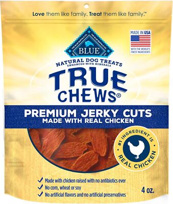 Blue Buffalo True Chews Premium Jerky Cuts Dog Treats, Made in the USA ...
