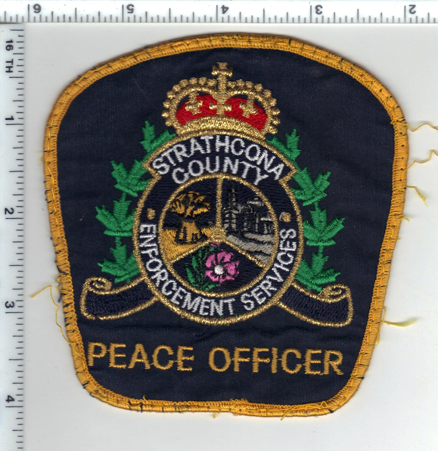 Strathcona County Peace Officer (Canada) Uniform Take-Off Shoulder ...