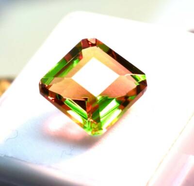 Certified 14.50 Ct Natural Radiant Cut Zultanite Color Changing Turkish ...