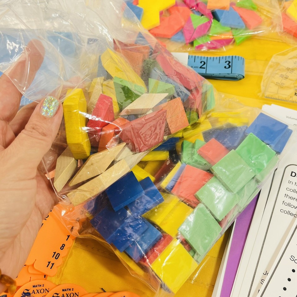 Bridges Math Learning System Manipulatives Homeschool Education Wood ...