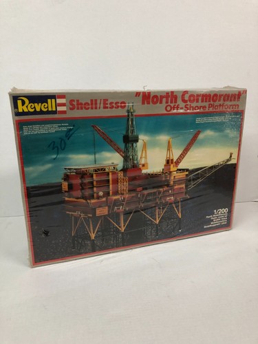 NOS Revell Shell/Esso "North Cormorant" Off-Shore Platform 1:200 Scale ...
