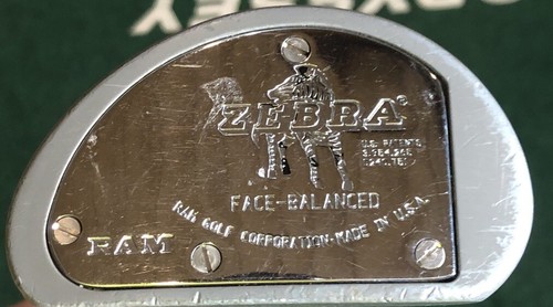 Ram Zebra Putter Face-Balanced 35” Golf Club With Original Grip | eBay