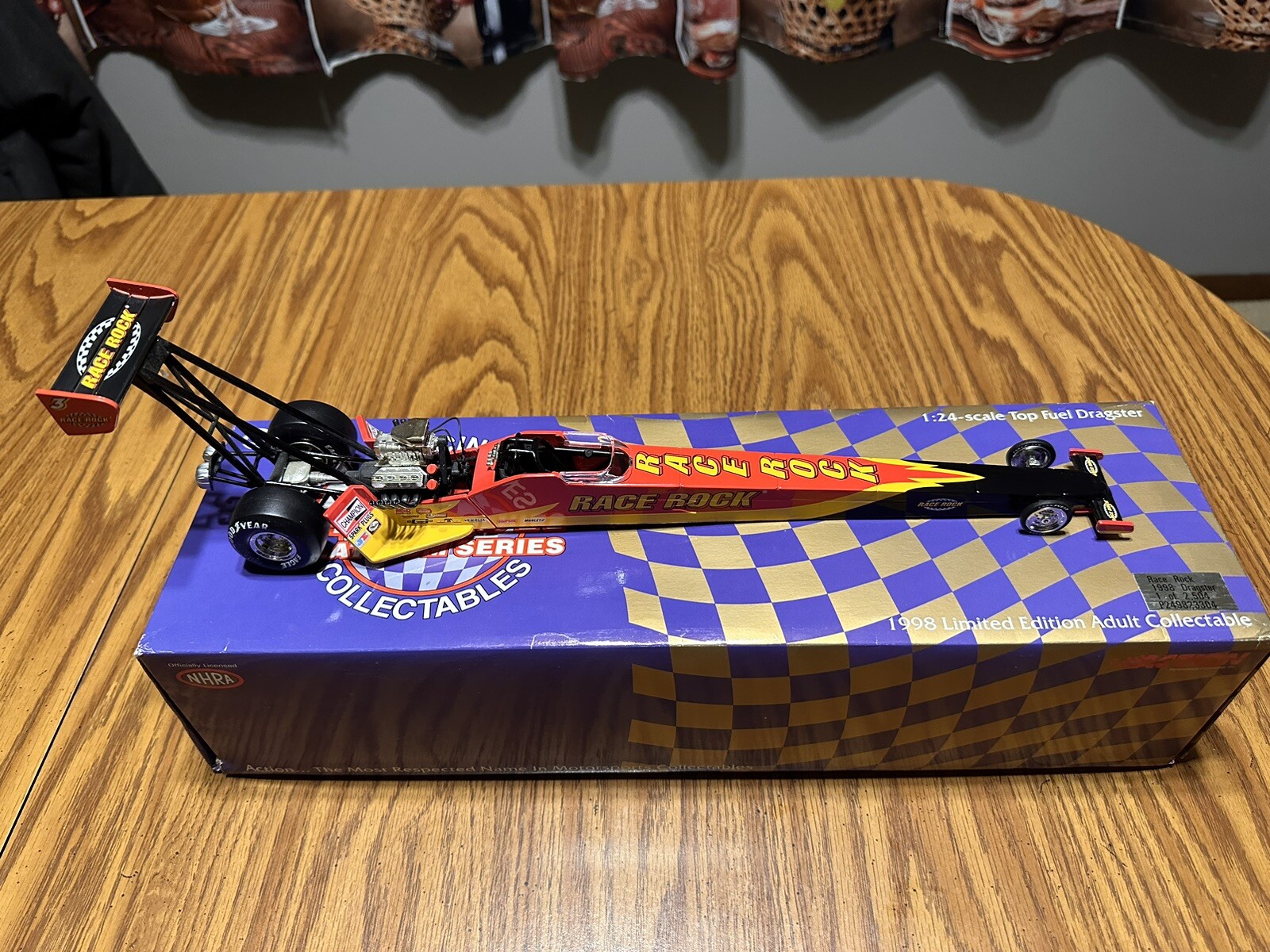 NHRA action racing collectables 1/24 scale 1998 Dragster Only 2500 ...