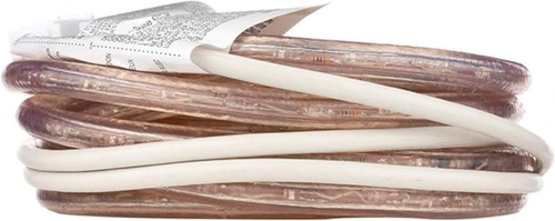 Westek LROPE24W Indoor/Outdoor LED White Kit-24' Rope Light Kit, Clear ...