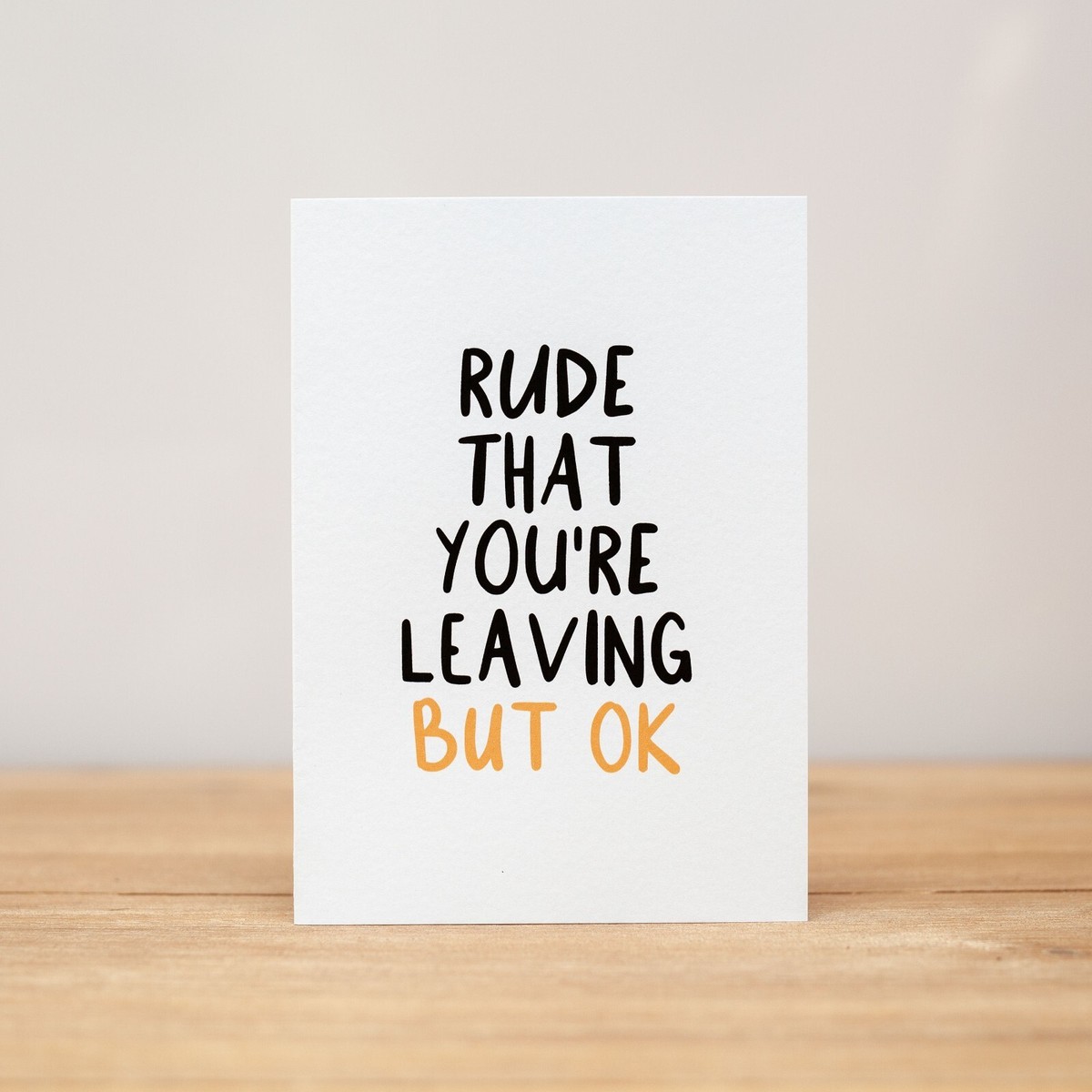 Funny Goodbye Picture