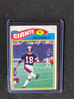 1977 Topps Football Card Joe Danelo New York Giants #346 | eBay