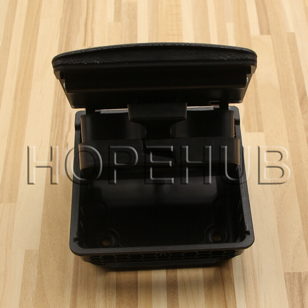 Black Rear Armrest Central Console Cup Holder for VW RABBIT 2006-2009 ...