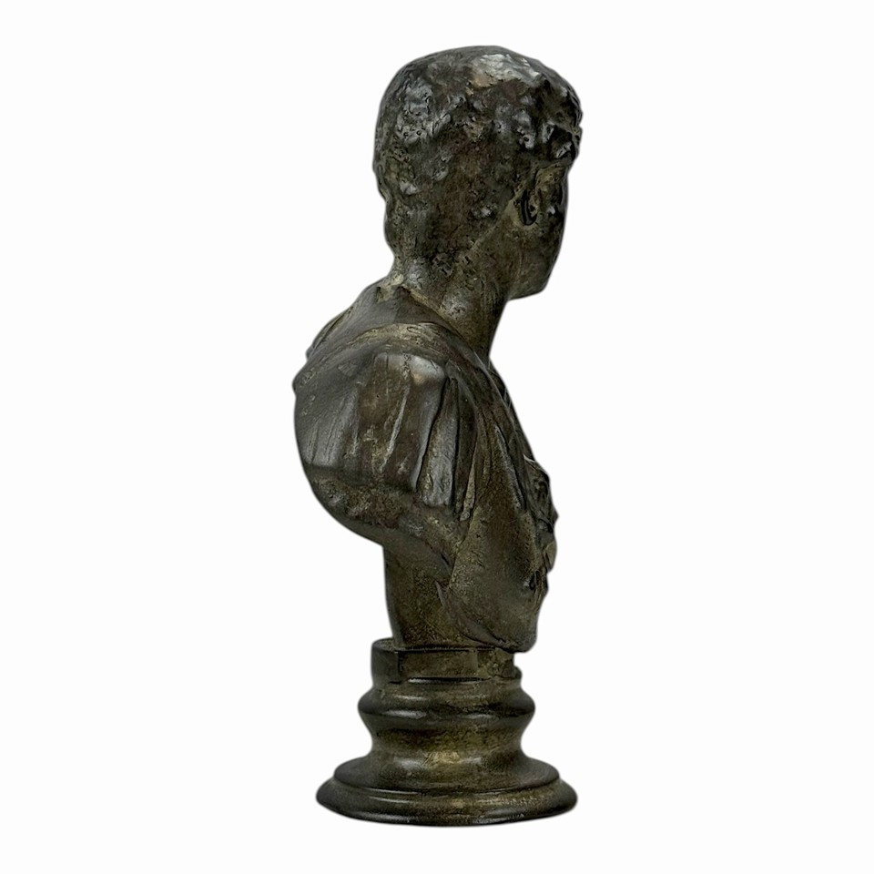 Hadrian Roman Emperor Bust Moldano Hard Plaster Statue Sculpture Museum ...