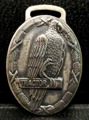 Parrett Tractor Co Pocket Watch Fob 25th National Show 1989 Hoover's ...
