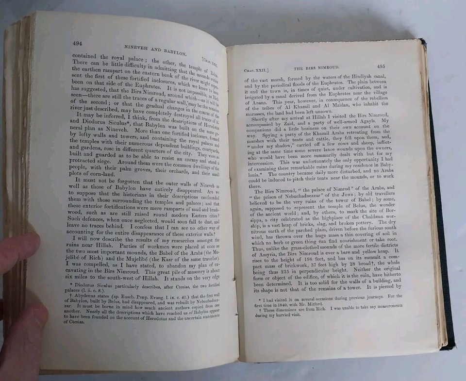 Discoveries Among The Ruins Of Nineveh And Babylon By Austin Layard ...