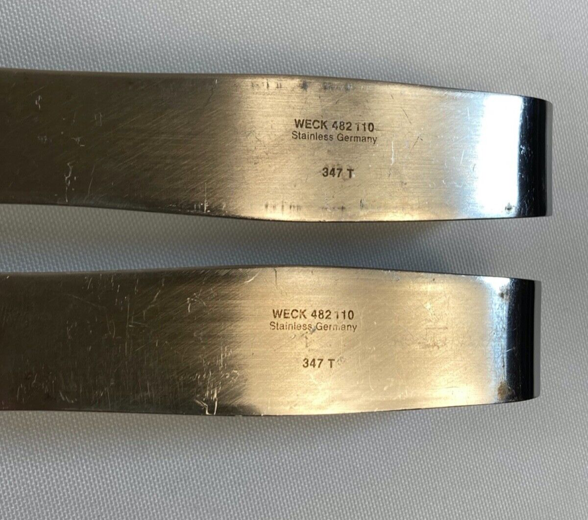 Pair of Pilling Weck 482110 Deaver Retractor 1" x 13" Orthopedic ...