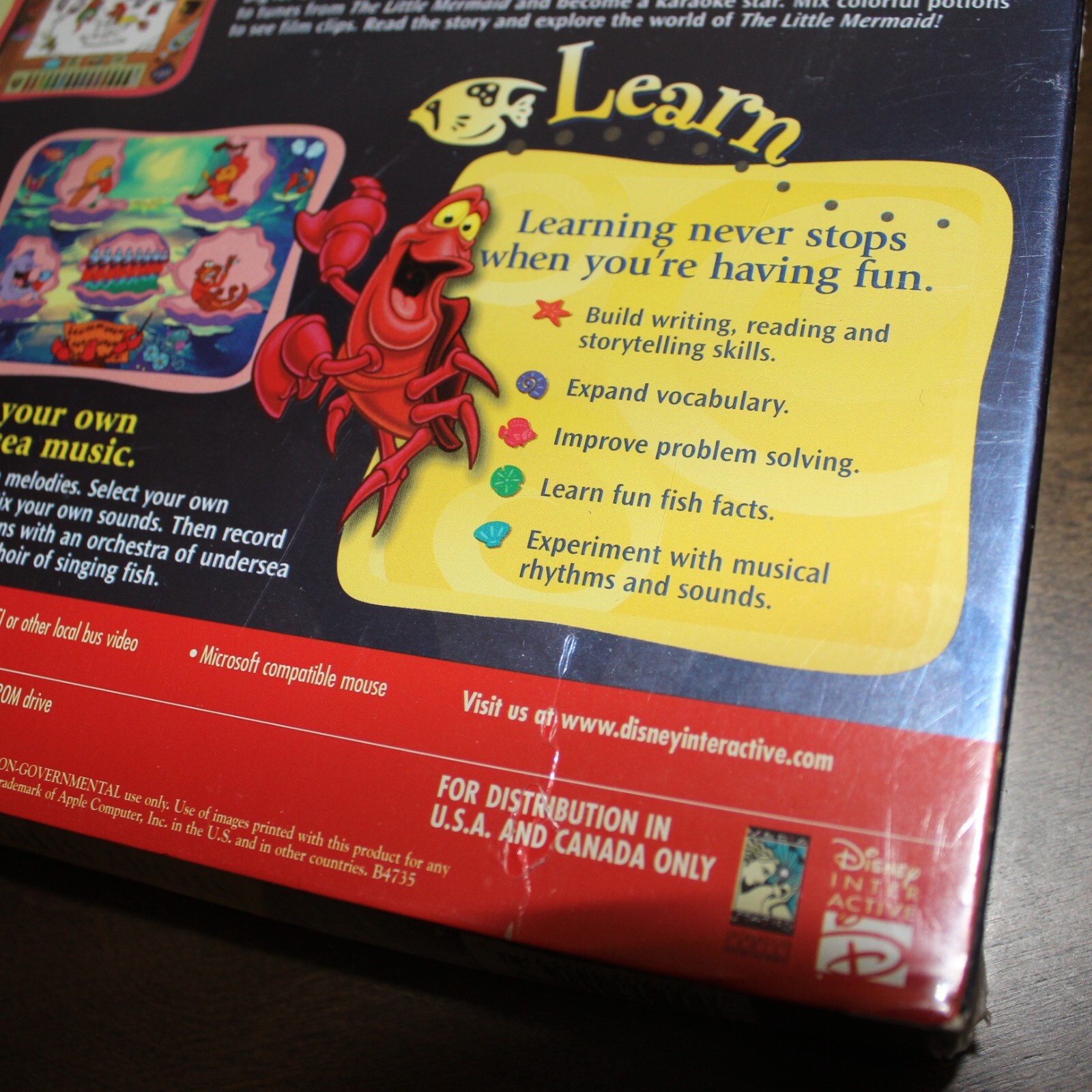 Disney's Story Studio: Ariel (Windows/Mac, 1997) for sale online | eBay