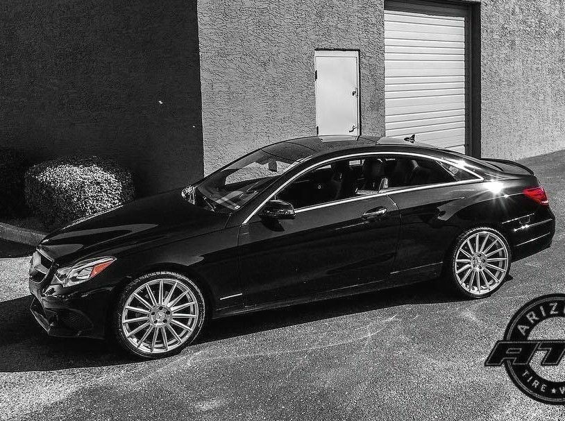 20" RF15 Polished Wheels 20x8.5 / 20x10 Fit Mercedes S400 S500 S550 ...