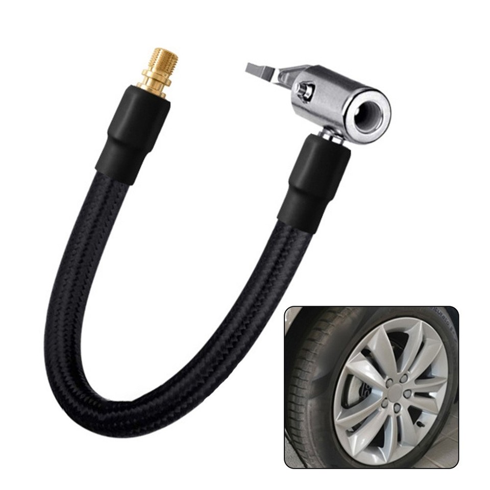 Convenient Tire Valve Adapter with Extension Hose for effortless tire ...