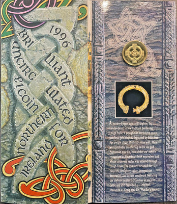 2006 £1 Broighter Gold Collar Brilliant Uncirculated Coin Presention ...