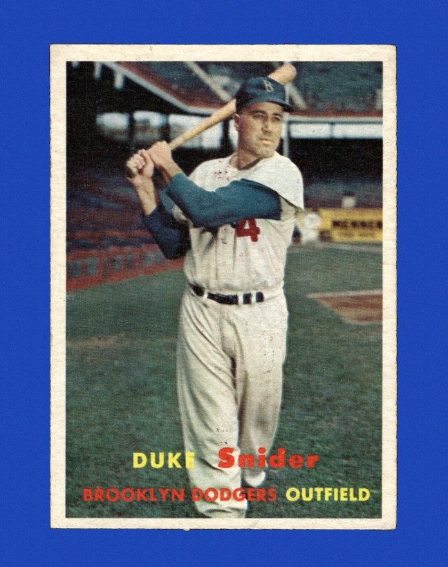 1957 Topps Set-Break #170 Duke Snider EX-EXMINT *GMCARDS* | eBay