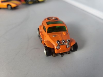 1914 VW Baja Bug Orange AFX Aurora H0 Slot Car NICE! | eBay