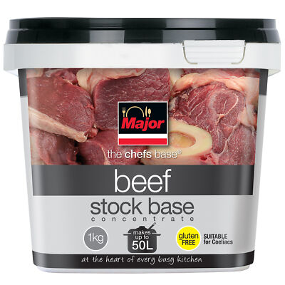 Major Gluten Free Concentrated Beef Stock Base | 1x1kg | Free Delivery ...