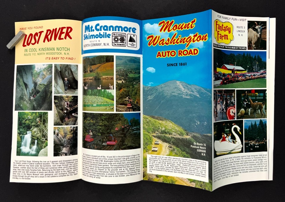 1978 White Mountains New Hampshire Tourist Recreation Ads Vintage Travel Guide | eBay