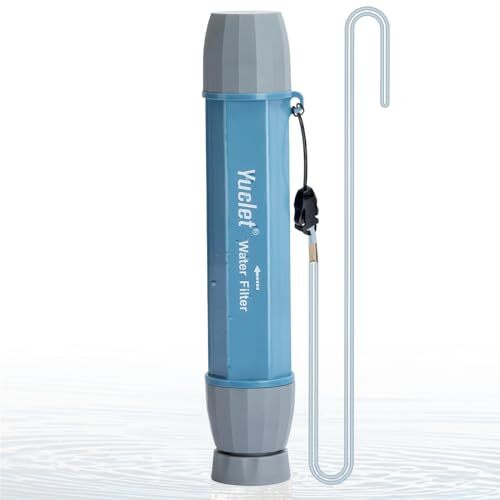 Mini Personal Water Filter with Multistage Filtration for Outdoor ...