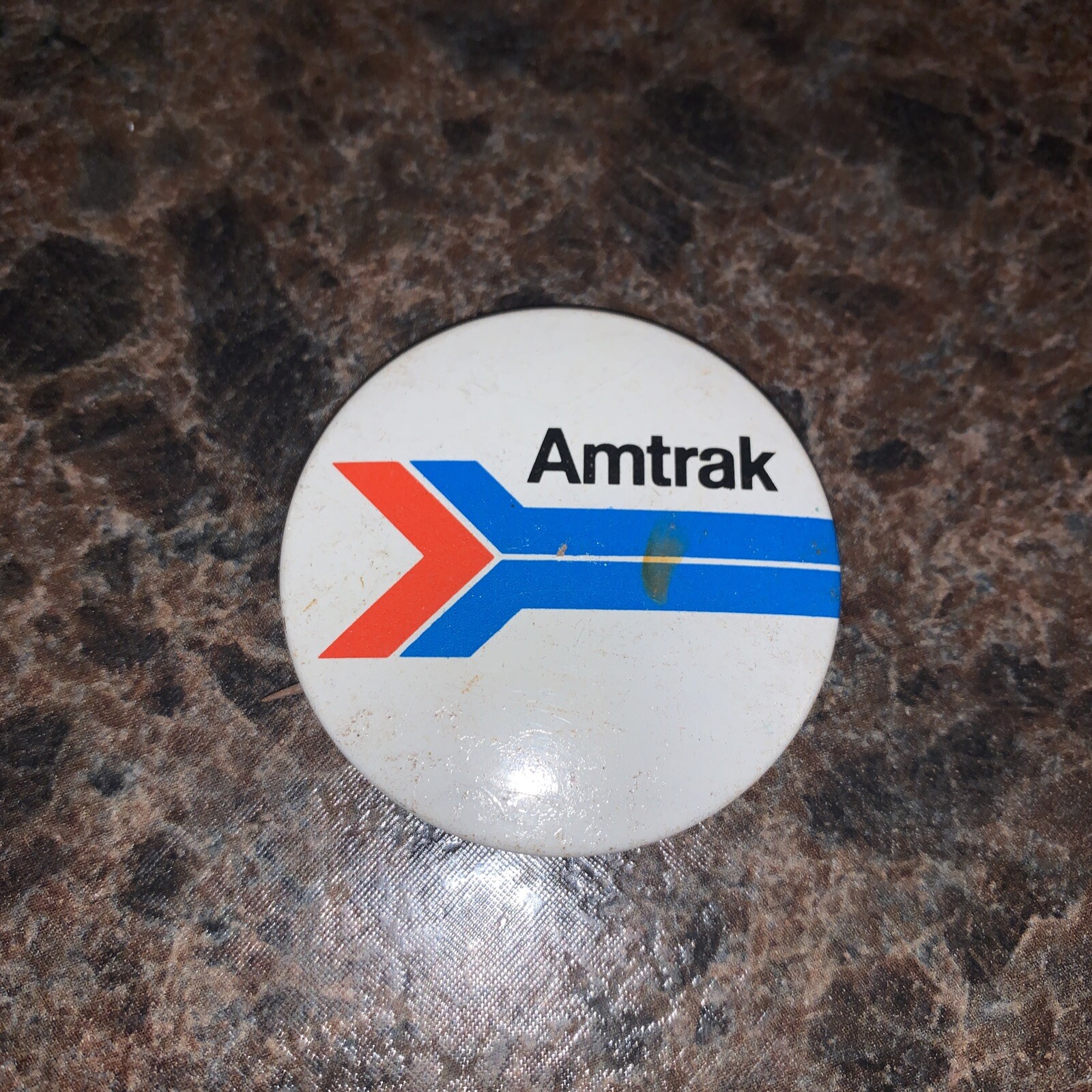 Vintage Amtrak Railroad RR Train Company Pinback Advertising Button | eBay
