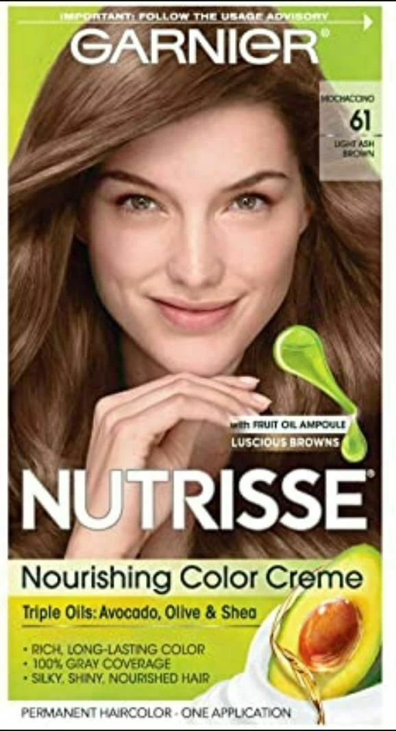 Garnier Hair Color Light Ash Brown