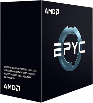 4 AMD EPYC 7551 32 Core, (Retail Box) 64 Thread SP3 Socket CPU ...