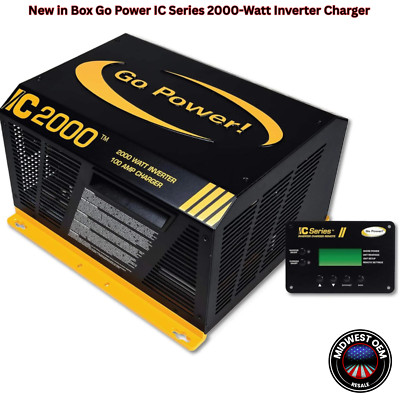 Go Power IC Series 2000-Watt Inverter Charger | eBay