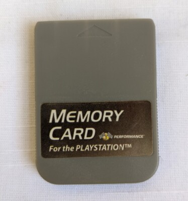 Memory Card PS1 (Sony Playstation 1) Untested | eBay