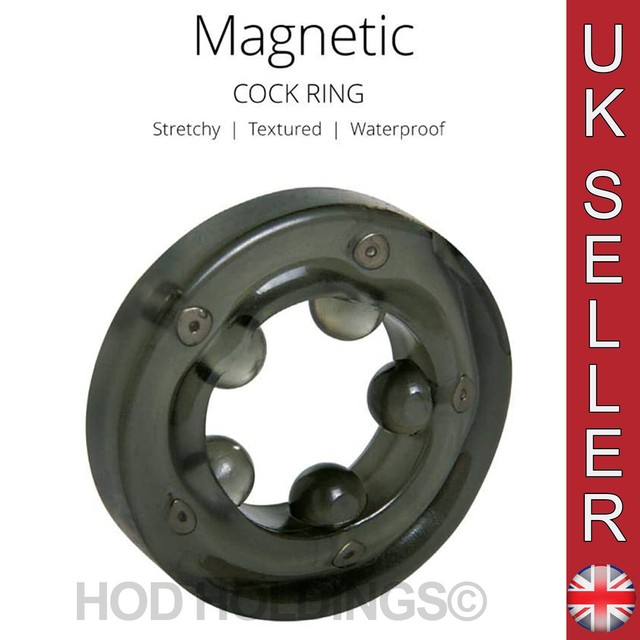 Magnetic Beaded Penis Ring Erection Enhancer Sex Aid Delay Erectile ...